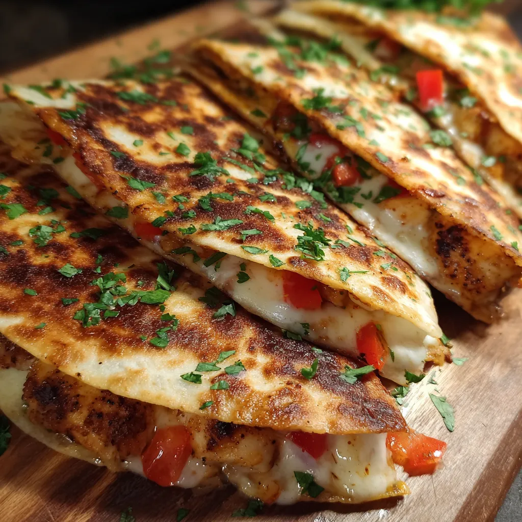 Crispy Grilled Tex-Mex Chicken Quesadilla – DiningNotes